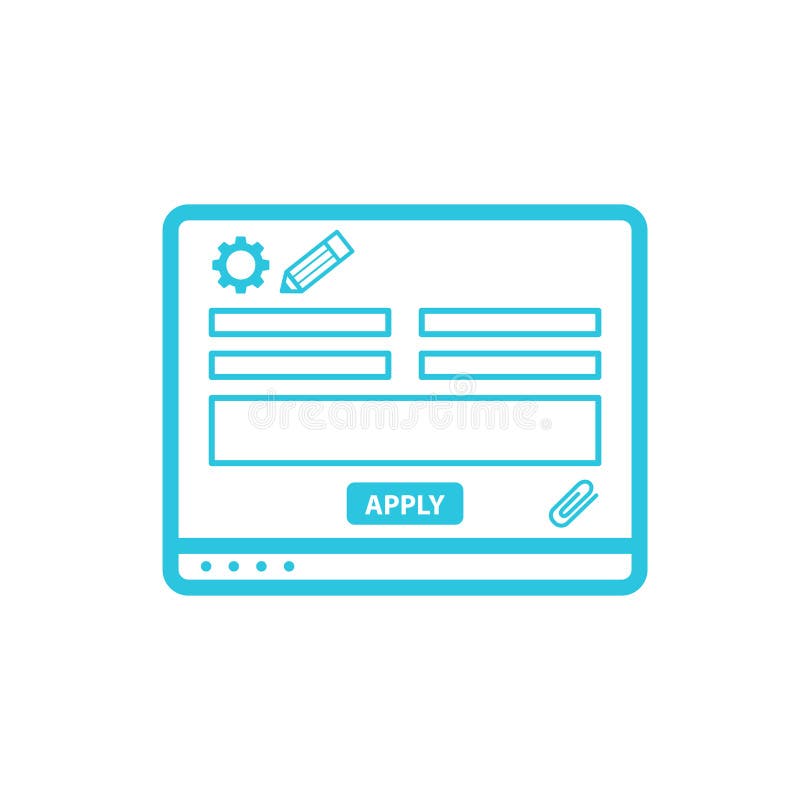 Application Form Stock Illustrations – 55,847 Application Form Stock ...