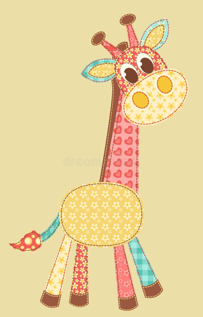 Giraffe Patchwork Pattern Stock Illustrations – 163 Giraffe Patchwork Pattern Stock ...