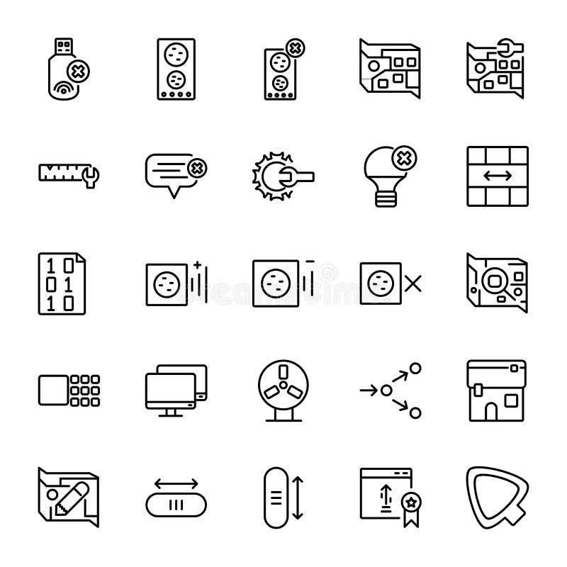 Application Icon Part 12. Perfect for Application, Web, Logo and ...