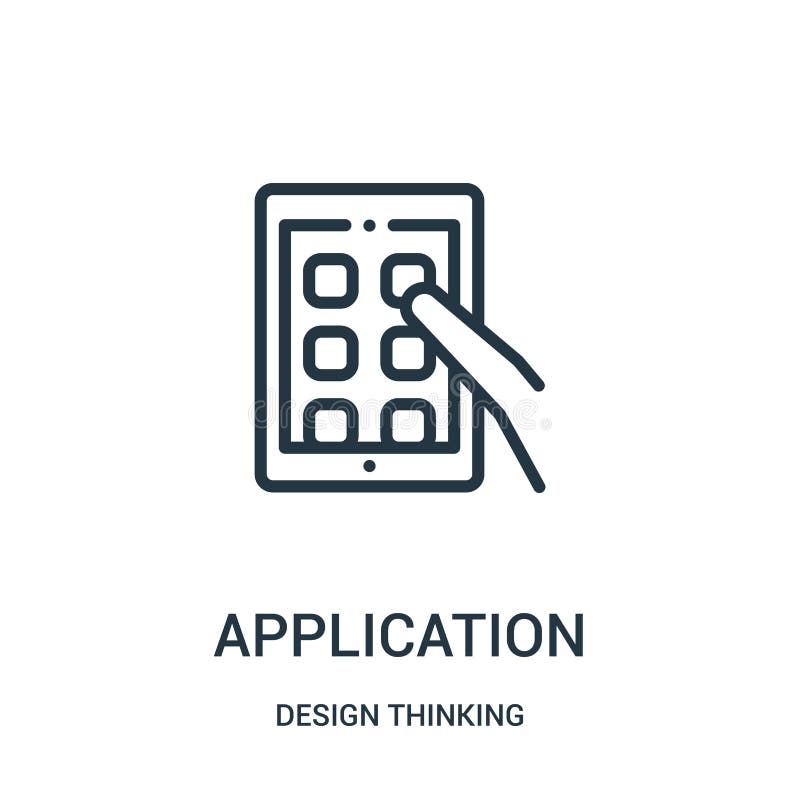 Software Application Icon Vector From Support Collection Thin Line