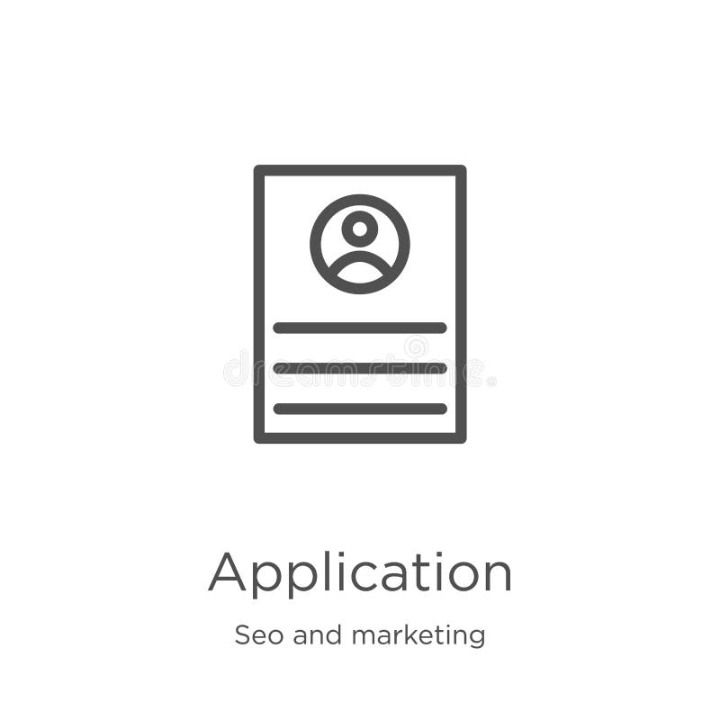 Software Application Icon Vector From Support Collection Thin Line