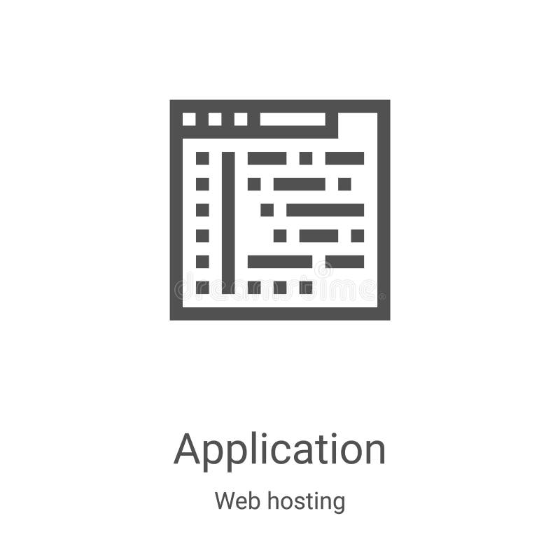 Software Application Icon Vector From Support Collection Thin Line
