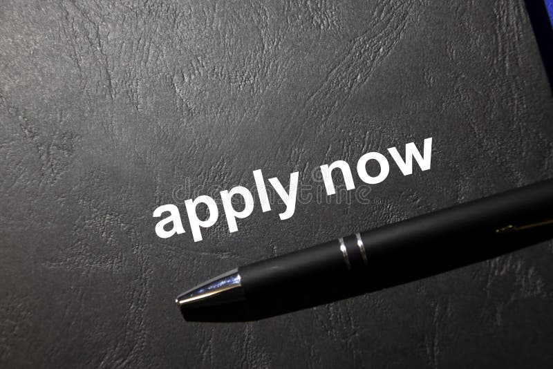 Application for a new job stock image. Image of file - 228202267