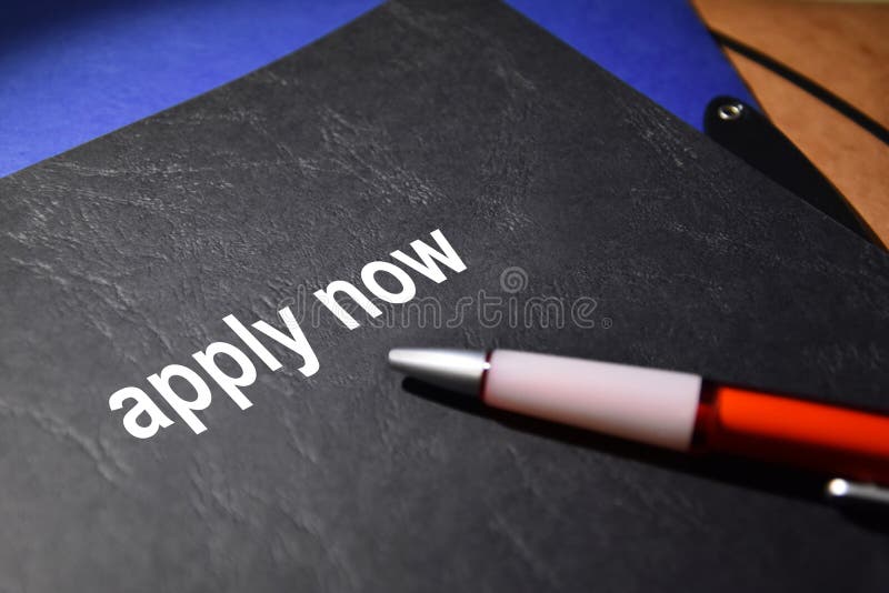 Application for a new job stock photo. Image of economy - 228202332