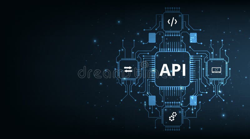 Application Programming Interface Api Stock Vector Illustration Of
