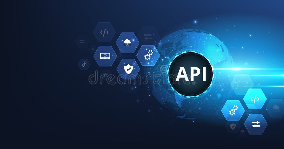 Application Programming Interface Api Concept Stock Vector Illustration Of Management Hand