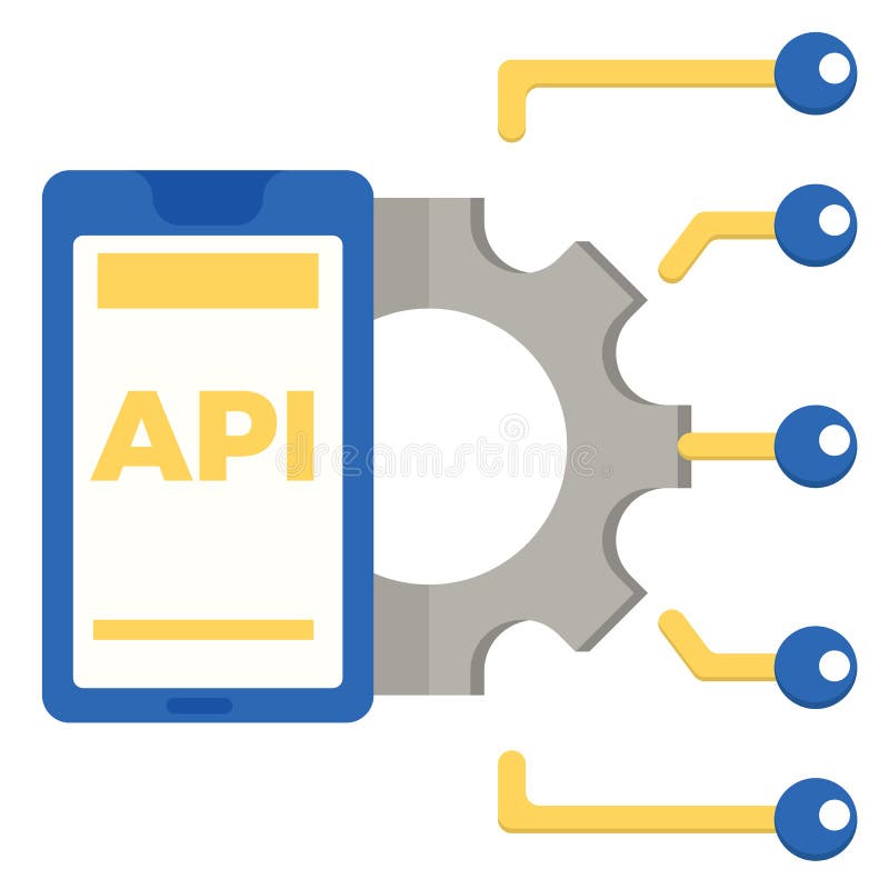 Api Application Programming Interface Cloud Stock Vector Illustration Of Algorithm Remote
