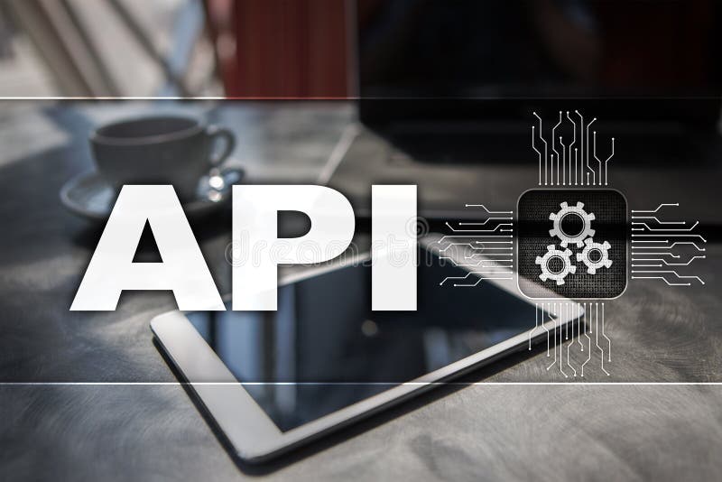 Application Programming Interface. API. Software Development Concept. Stock Image - Image of ...