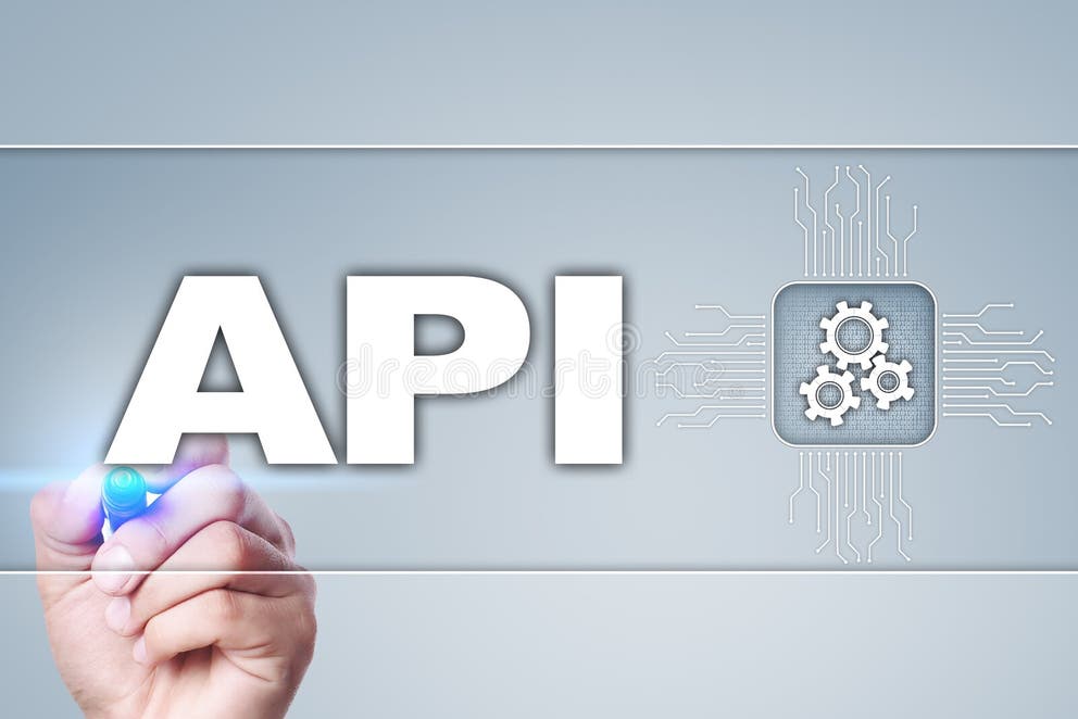 Application Programming Interface. API. Software Development Concept. Stock Photo - Image of ...