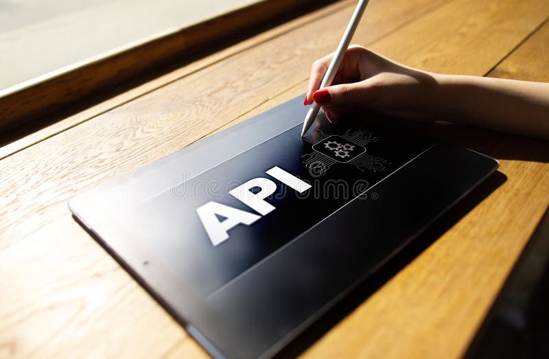 Application Programming Interface Api Software Development Concept Stock Image Image Of