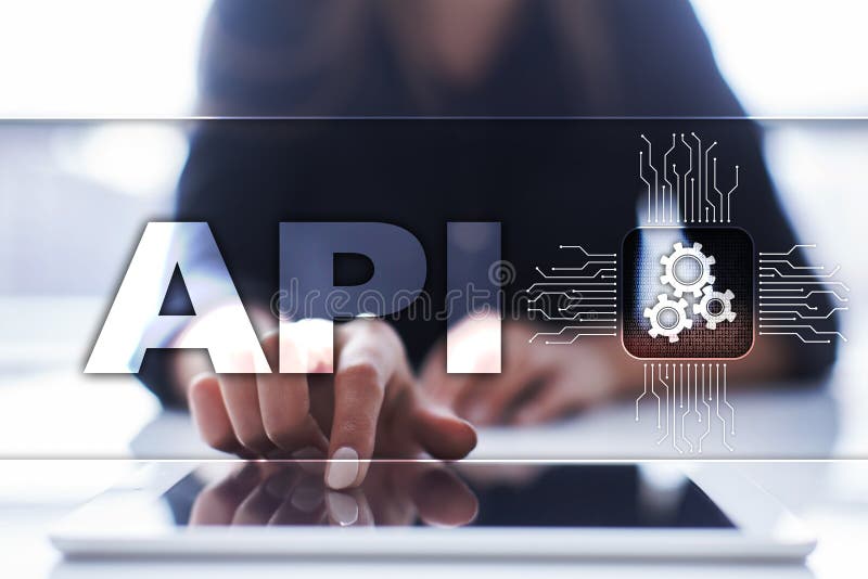 Application Programming Interface Api Software Development Concept Stock Image Image Of