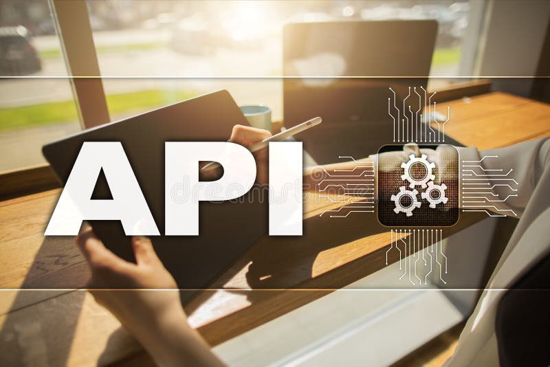 Application Programming Interface. API. Software Development Concept. Stock Photo - Image of ...