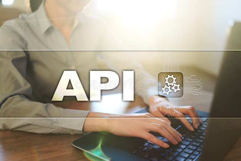 Application Programming Interface. API. Software Development Concept. Stock Image - Image of ...