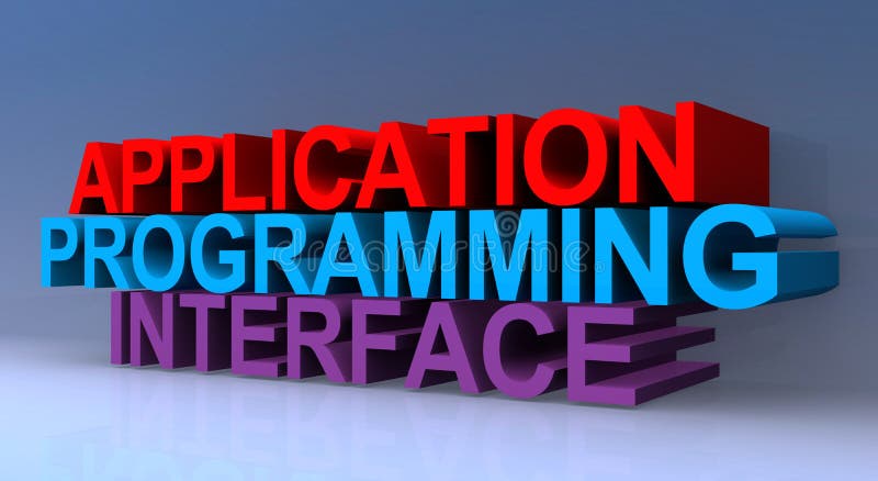 Application Programming Interface Stock Illustration - Illustration of message, environment ...