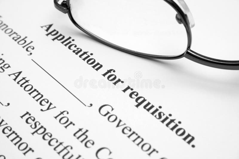 Application for Requisition Stock Image - Image of sketch, flow: 178728287