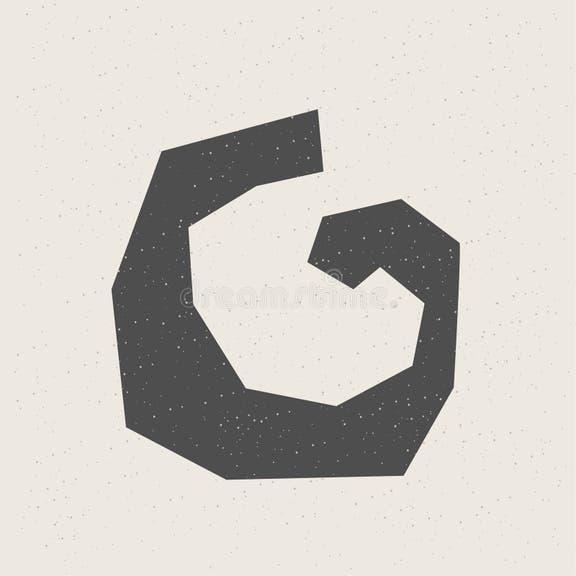 Abstract Application Shape Form Symbol Minimalist Poster Print Template ...