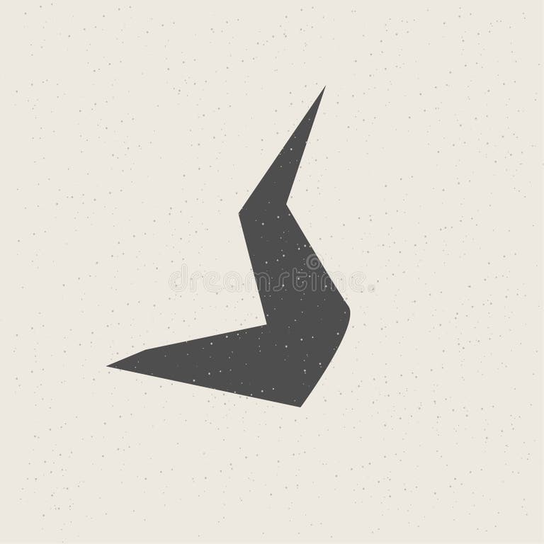 Abstract Application Shape Form Symbol Minimalist Poster Print Template ...