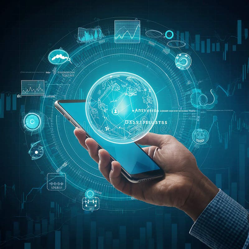 Digital Iot Ai Chatbot Technology Smart Devices Stock Illustrations – 6 ...