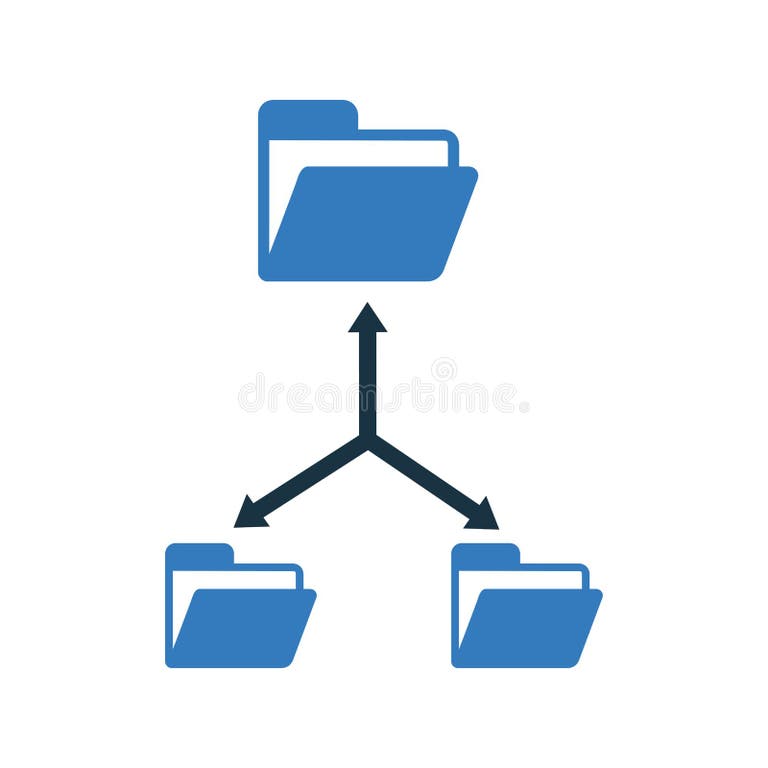 Application Structure, Folder, Folder Structure Icon. Simple Flat ...