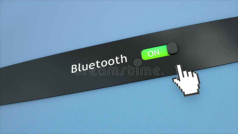 Application System Setting Bluetooth Button Stock Video - Video of ...