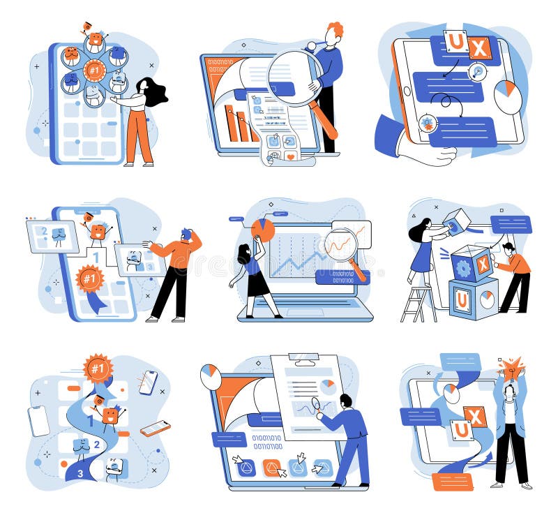 Application Testing Metaphor Vector App Test Necessary Drill To Ensure Smooth User Journey