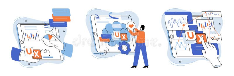 Application Testing Metaphor Vector Application Testing Diagnostic