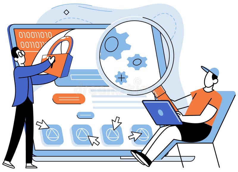 Application Testing Metaphor Vector Software Testing Fact Checker That Validates Performance