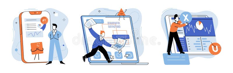 Application Testing Metaphor Vector Application Testing Scale To Measure Softwares 5713