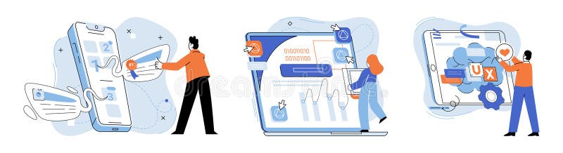 Application Testing Metaphor Vector Application Testing Softwares Final Exam Before Its