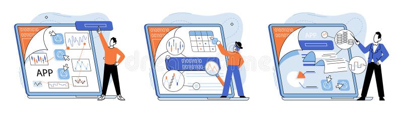 Application Testing Metaphor Vector Application Testing Audit That Every Software Must Pass