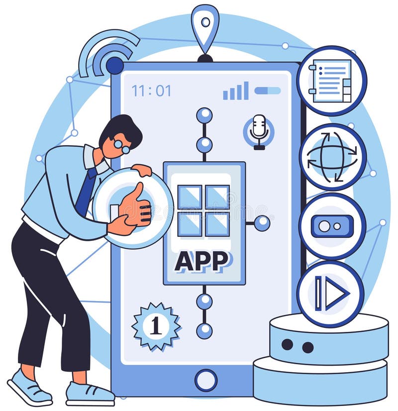Application Testing Metaphor Vector Software Testing Fact Checker That Validates Performance
