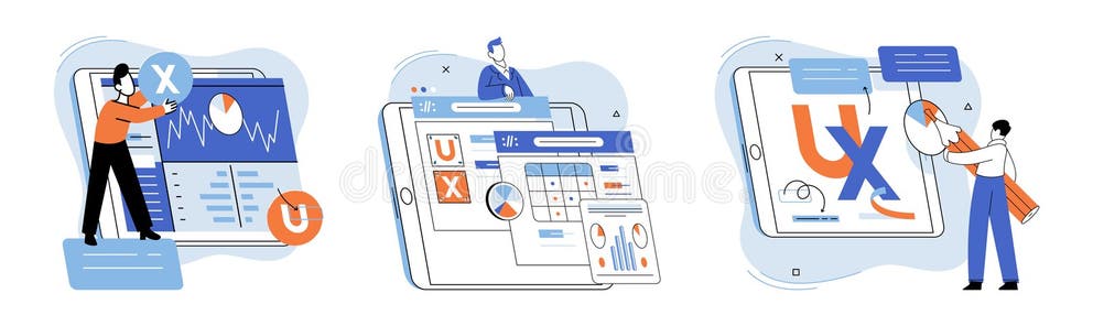 Application Testing Metaphor. Vector. Software Testing, Sweep that ...