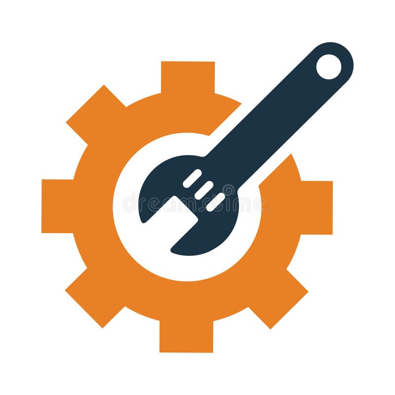 Application Tools, Setting Icon. Simple Flat Design Concept. Stock ...