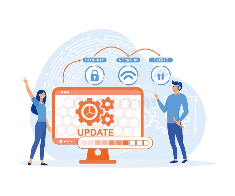 The Application and Web Development Team Ensures the System Updates ...