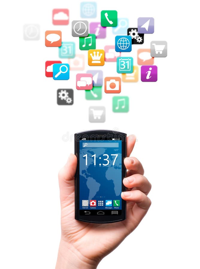 Applications cloud stock image. Image of copy, screen - 33356211