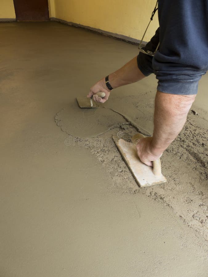 Apply Cement Construction Construction Stock Image - Image of apply ...