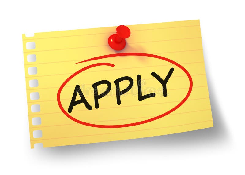 Apply Concept 3d Illustration Isolated Stock Illustration ...