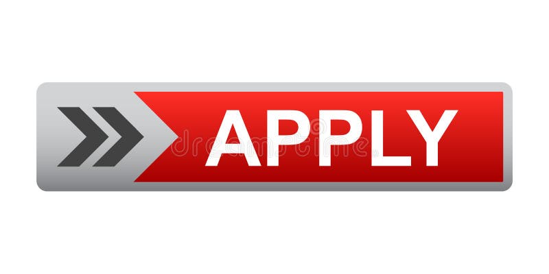 Apply here button stock illustration. Illustration of advertising ...