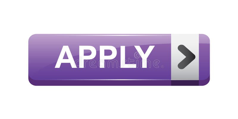 Apply here button stock illustration. Illustration of advertising ...