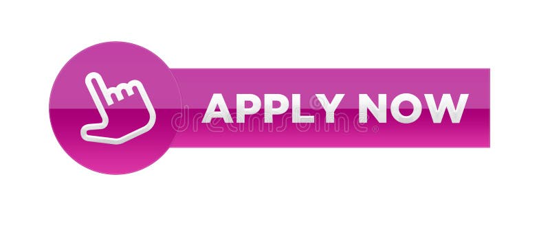 Apply now button icon stock illustration. Illustration of background ...