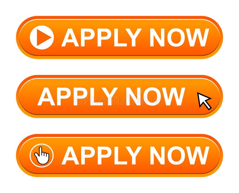 Apply now button stock vector. Illustration of buying - 120303009