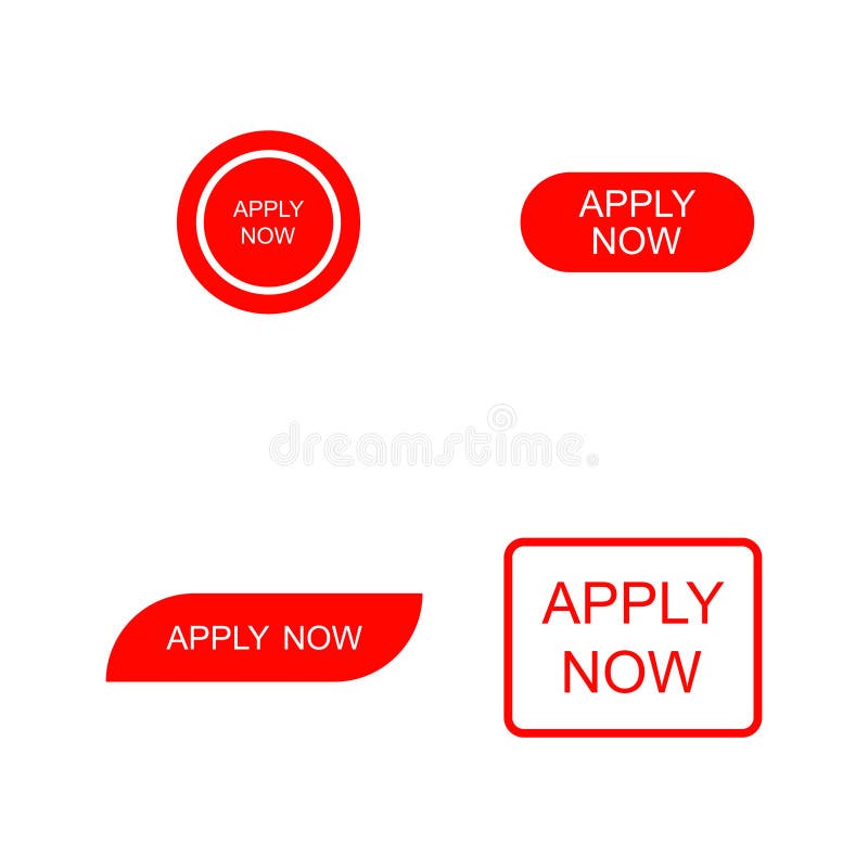 Apply now icon stock illustration. Illustration of order - 337437818