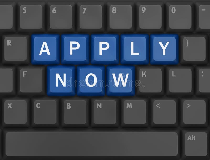Apply now stock photo. Image of control, execute, choice - 74015038