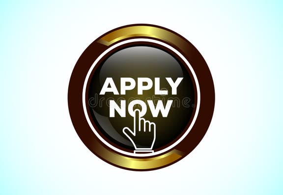 Apply Now Web Button. Suitable for Mobile App, and Website UI Design ...