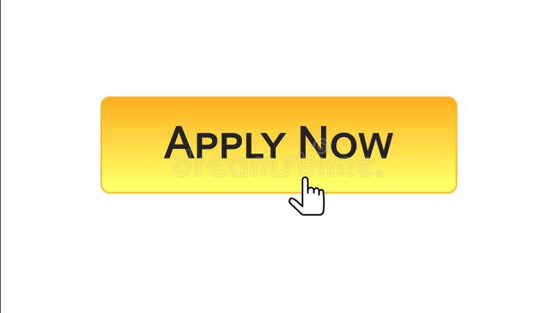 Apply Now Web Interface Button Blue Color, Online Education Program ...