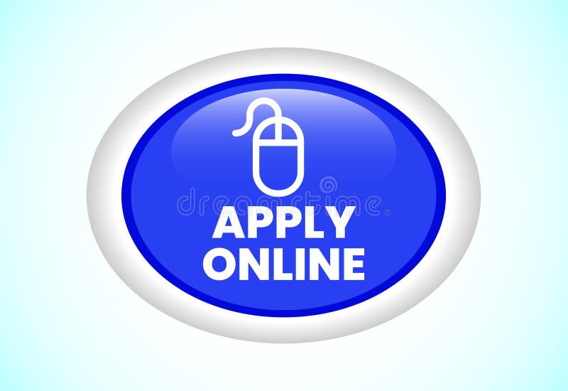 Apply Online Button, Suitable for Mobile App, and Website UI Design ...