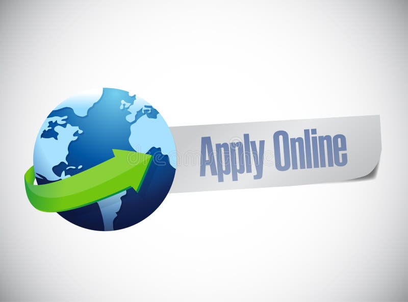 Application under review stock illustration. Illustration of scanner ...