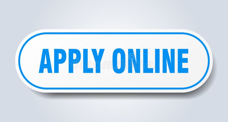 Apply now stock vector. Illustration of green, blank - 17294883