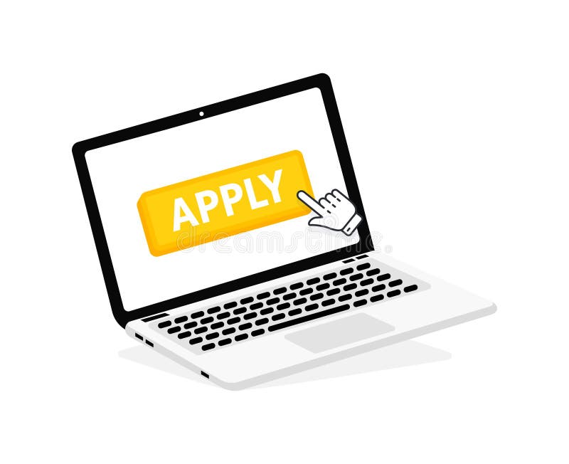 Apply Now Red Button Stock Illustrations – 1,318 Apply Now Red Button ...