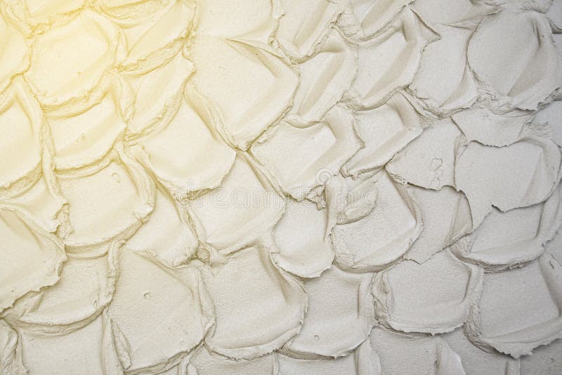 Applying Cement Plaster in a Thick Layer on a Concrete Wall by a ...